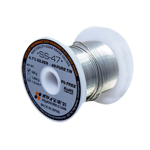 Oyaide SS-47 Silver Solder 500g (Approx 100m) – Black Rhodium