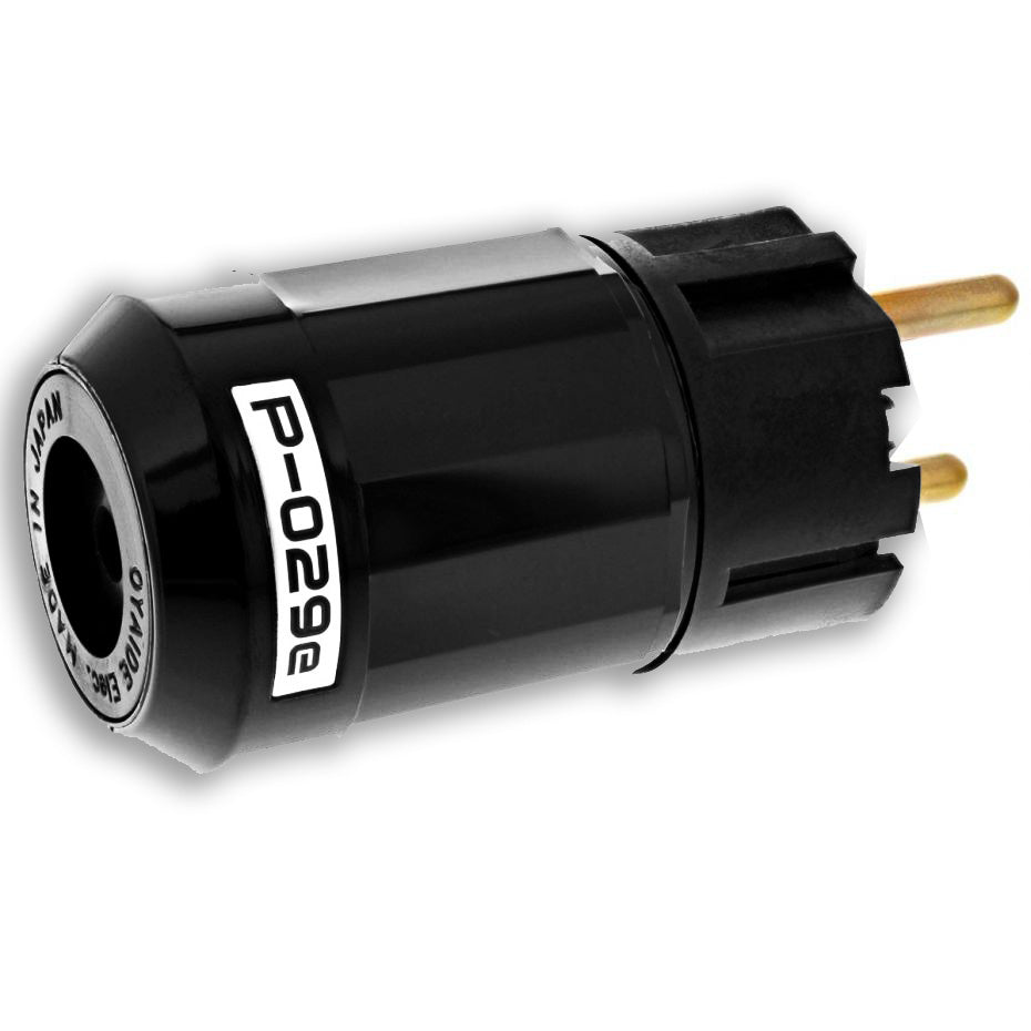 Oyaide P-029e Schuko – Black Rhodium